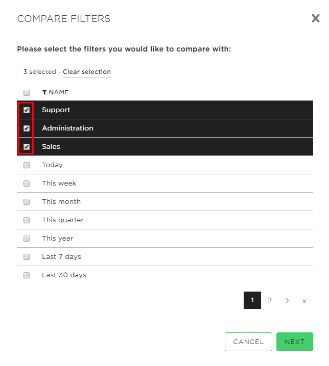 How To Create A Batch Comparison Questback Academy