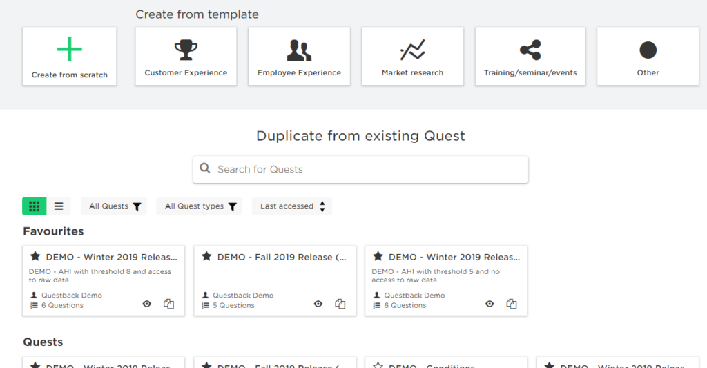 How to Create a Quest - Questback Academy